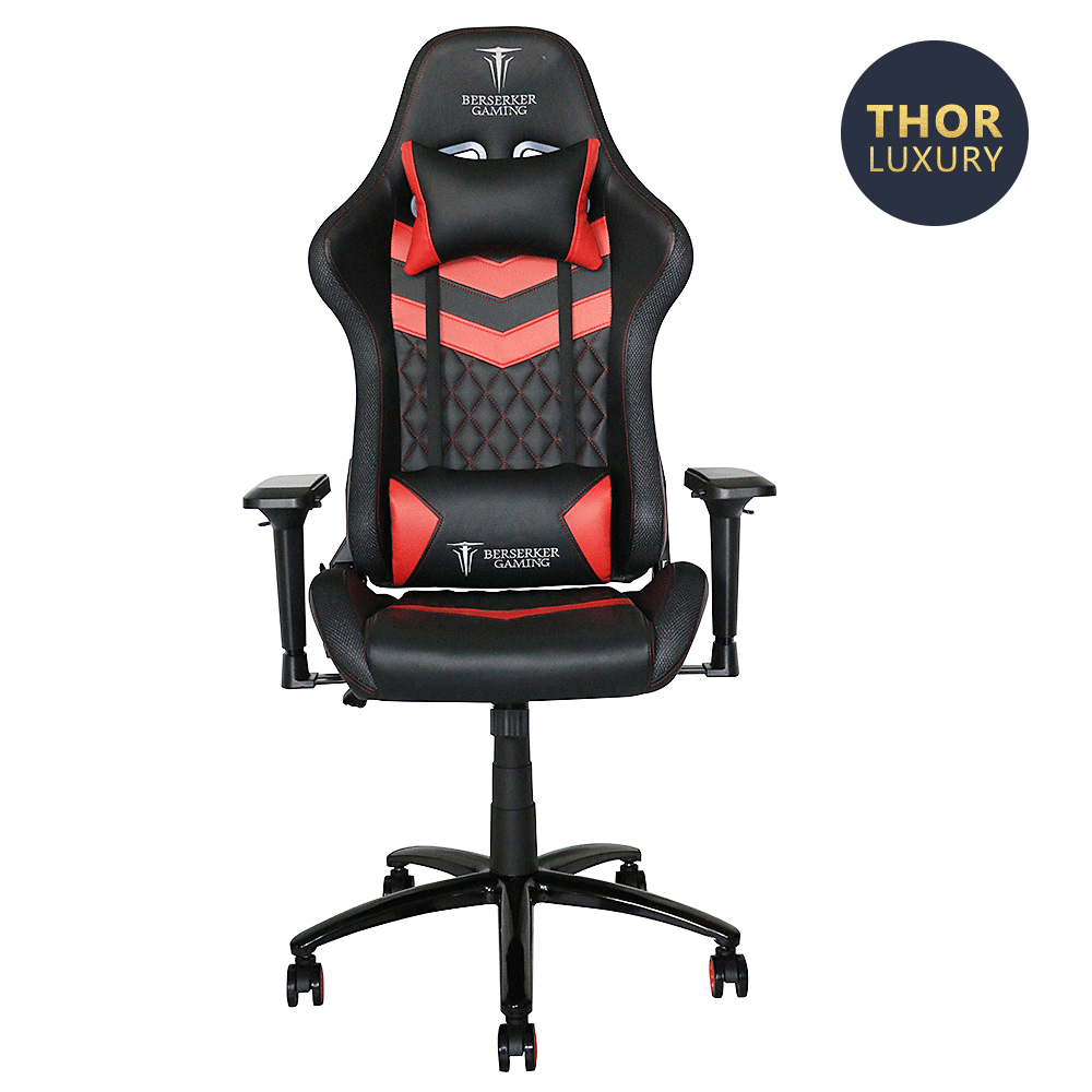 Chaise Gaming - Berserker Gaming Thor Luxury Black/Red